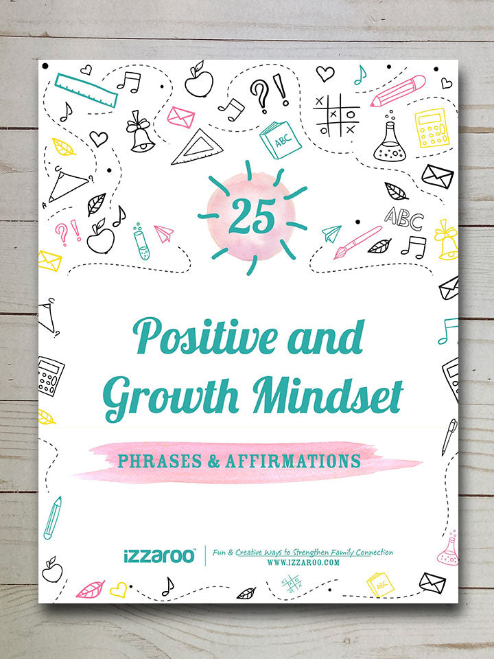25 Positive & Growth Mindset Phrases & Affirmations – Izzaroo