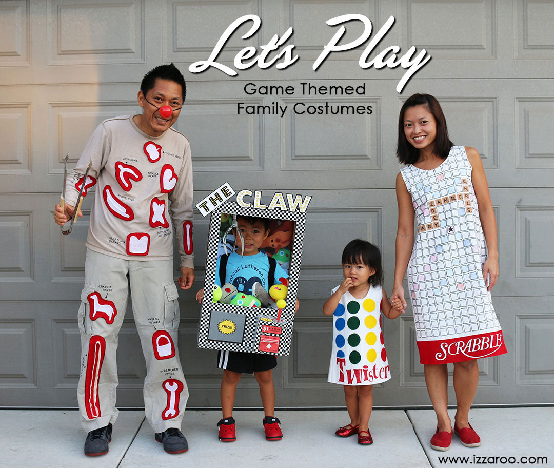 Halloween 2015 – DIY Tutorials – Family Games Themed Halloween Costumes ...